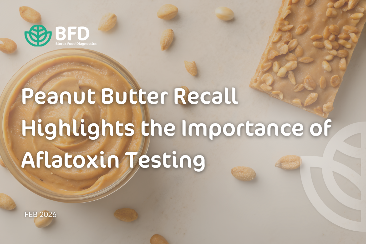 Peanut Butter Recall Highlights the Importance of Aflatoxin Testing ...